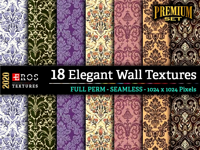 Second Life Marketplace Wall Textures